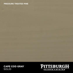 Pittsburgh Paints & Stains® Paramount® Cape Cod Gray Solid Color Deck ...
