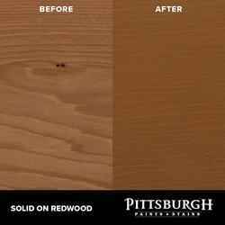 Pittsburgh Paints & Stains® Ultra Advanced Cedar Solid Color Deck ...
