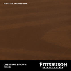 Pittsburgh Paints & Stains® Ultra Advanced Chestnut Brown Solid Color ...