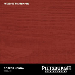 Pittsburgh Paints & Stains® Ultra Advanced Copper Henna Solid Color ...