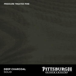 Pittsburgh Paints & Stains® Ultra Advanced Deep Charcoal Solid Color ...