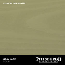 Pittsburgh Paints & Stains® Ultra Advanced Gray Jade Solid Color Deck & Siding Stain & Sealant ...