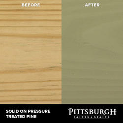 Pittsburgh Paints & Stains® Ultra Advanced Gray Jade Solid Color Deck ...