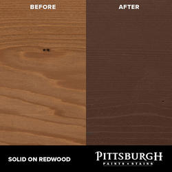 Pittsburgh Paints & Stains® Ultra Advanced Mahogany Solid Color Deck ...