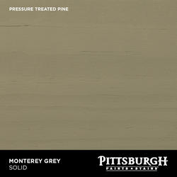 Pittsburgh Paints & Stains® Ultra Advanced Monterey Gray Solid Color ...