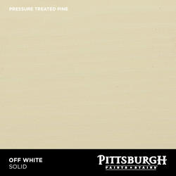 Pittsburgh Paints & Stains® Ultra Advanced Off White Solid Color Deck ...