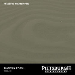 Pittsburgh Paints & Stains® Weatherscreen® Solid Color Phoenix Fossil ...