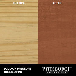 Pittsburgh Paints & Stains® Weatherscreen® Solid Color Pine Pods Deck ...