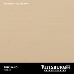 Pittsburgh Paints & Stains® Paramount® Pink Sand Solid Color Deck ...