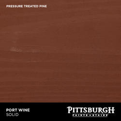 Pittsburgh Paints & Stains® Ultra Advanced Port Wine Solid Color Deck ...