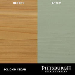 Pittsburgh Paints & Stains® Ultra Advanced Powder Mill Solid Color Deck ...