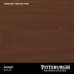 Pittsburgh Paints & Stains® Ultra Advanced Russet Solid Color Deck ...