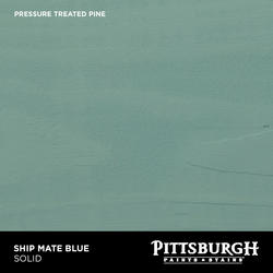 Pittsburgh Paints & Stains® Ultra Advanced Shipmate Blue Solid Color ...