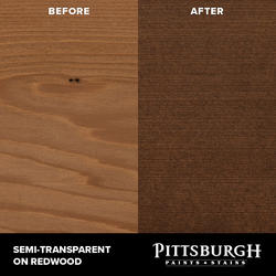 Pittsburgh Paints & Stains® Paramount® Oxford Brown Low VOC Semi ...