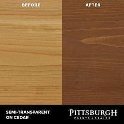 Pittsburgh Paints & Stains® Ultra Advanced Semi-Transparent Timberline ...