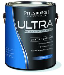 Pittsburgh Paints & Stains® Ultra Exterior Flat Hat Box Brown Paint ...