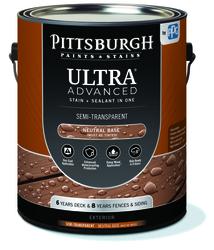 Pittsburgh Paints & Stains® Ultra Advanced Semi-Transparent Royal ...
