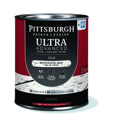 Pittsburgh Paints & Stains® Ultra Advanced Solid Color White/Pastel ...
