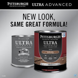 Pittsburgh Paints & Stains® Ultra Advanced Mahogany Solid Color Deck ...