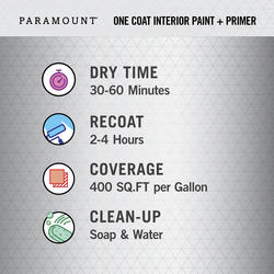 Pittsburgh Paints & Stains® Paramount® Interior Eggshell Tinsel Paint ...