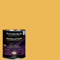 Pittsburgh Paints & Stains® Revolution™ Interior Semi-Gloss Yellow ...