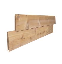 1 x 6 - 10' Knotty Red Cedar Tongue & Groove Nickel Gap Siding at Menards®
