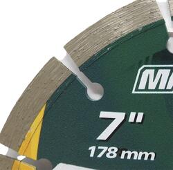 Masterforce® 7" Segmented Rim Diamond Blade for Masonry at Menards®