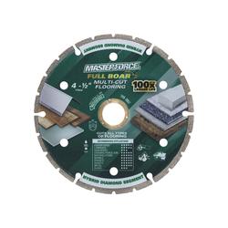 Masterforce® Full Boar™ 4.5" Multi-Cut Diamond Flooring Blade at Menards®