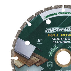 Masterforce® Full Boar™ 5" Multi-Cut Diamond Flooring Blade at Menards®