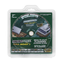 Masterforce® Full Boar™ 7" Multi-Cut Diamond Flooring Blade at Menards®