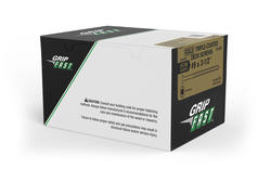 Grip Fast® #9 x 3-1/2" Star Drive Gold Flat Head Triple Coated Exterior ...