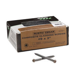 Grip Fast® #9 x 2" Star Drive Round Head Cladding Exterior Screw ...