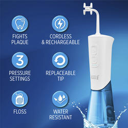 Miracle Smile® Portable Rechargeable Water Flosser at Menards®