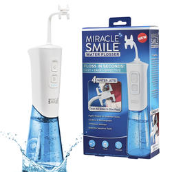 Miracle Smile® Portable Rechargeable Water Flosser at Menards®