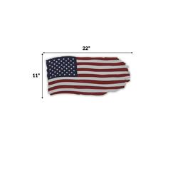 22" Metal American Flag Patriotic Wall Art at Menards®