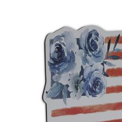 11-1/4" Metal Floral American Flag Patriotic Wall Art at Menards®