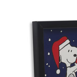 Snoopy™ Framed Snowing Christmas Wall Sign at Menards®
