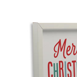 Mickey Mouse™ and Minnie Mouse™ 15-1/2" Framed "Merry Christmas" Wall ...