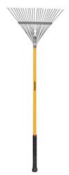 Yardworks® 24" Steel Leaf Rake with ControlGrip® at Menards®