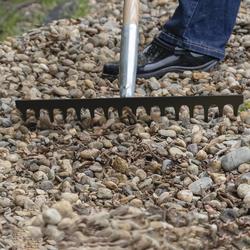 Masterforce® 62.5" Hardwood Wood Handle Level Head Rake at Menards®