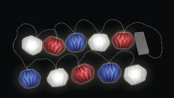 Enchanted Garden™ 6'4" 10-Light Americana Lantern LED Light String at ...