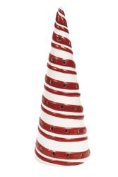 Enchanted Forest® 10-1/4" Red & White Ceramic Tree at Menards®
