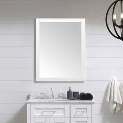 OVE Decors 28"W x 36"H White Framed Mirror at Menards®