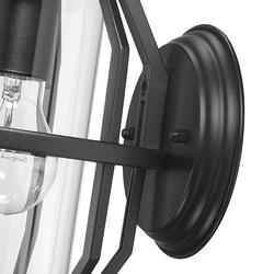 Patriot Lighting® Scout Black Outdoor Wall Light at Menards®