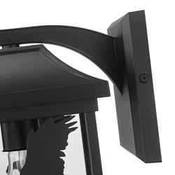 Patriot Lighting® Eagle Black Outdoor Wall Light at Menards®