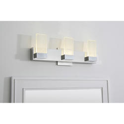 Patriot Lighting® Lico Polished Chrome 3-light LED Vanity Light at Menards®