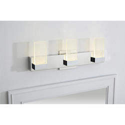 Patriot Lighting® Lico Polished Chrome 3-light LED Vanity Light at Menards®