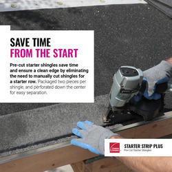 Owens Corning® Starter Strip Plus Roofing Shingles (105 lin. ft.) at ...