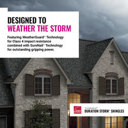 Owens Corning® TruDefinition® Duration STORM® Teak Impact-Resistant ...