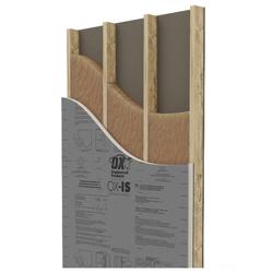 R-3 (25 PSI) OX-IS™ Structural Insulated Polyiso Sheathing 1/2" x 4' x ...